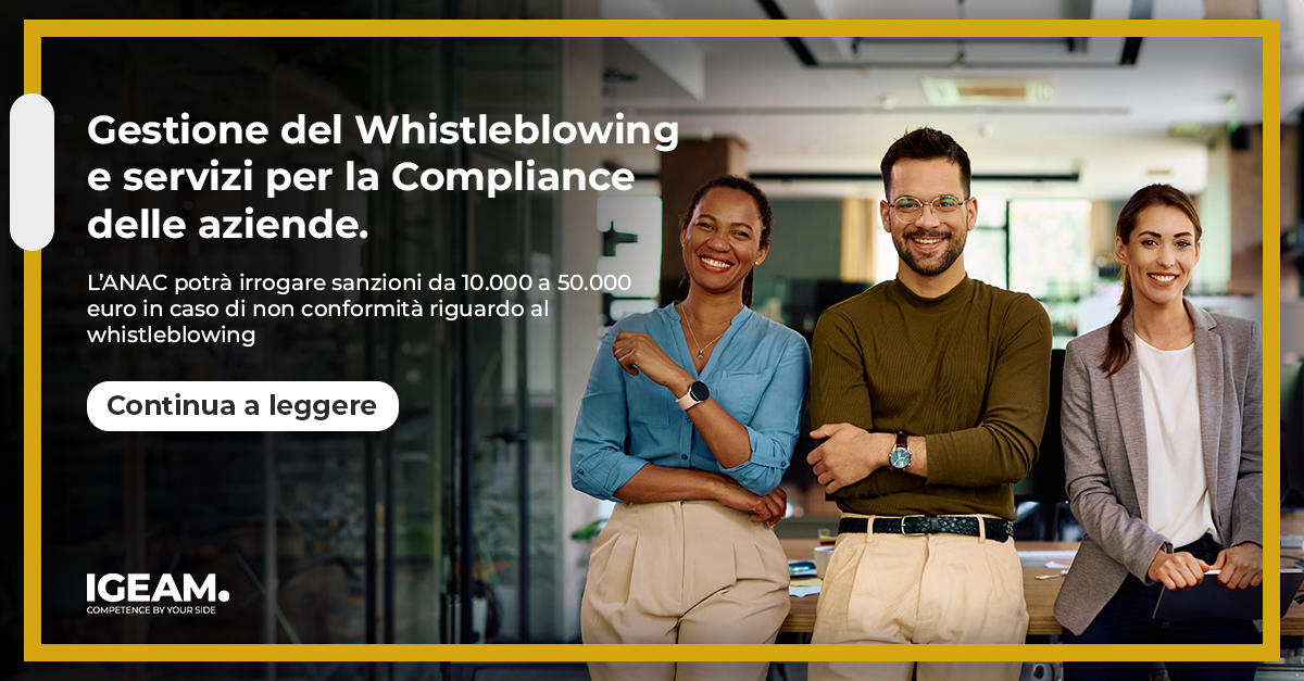 Gestione del Whistleblowing - Servizi Compliance per Aziende - IGEAM